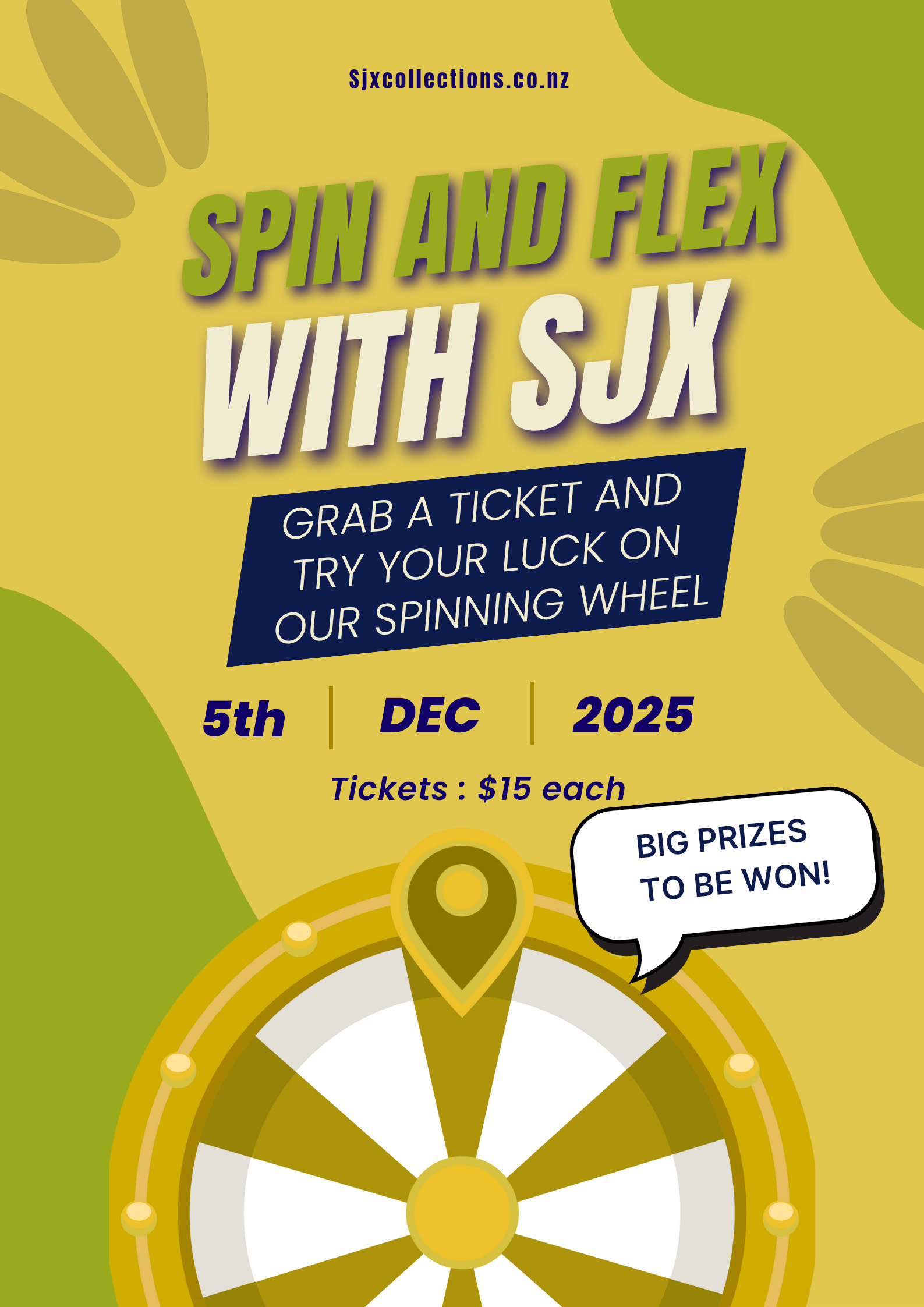 Spin and Flex with SJX Games Night – SJX Collections